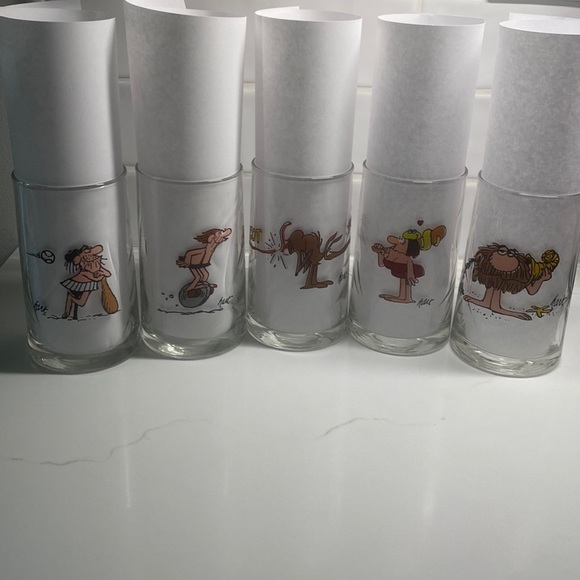 Kitchen | Vintage Arbys Bc Glass Set Of 5 | Poshmark
